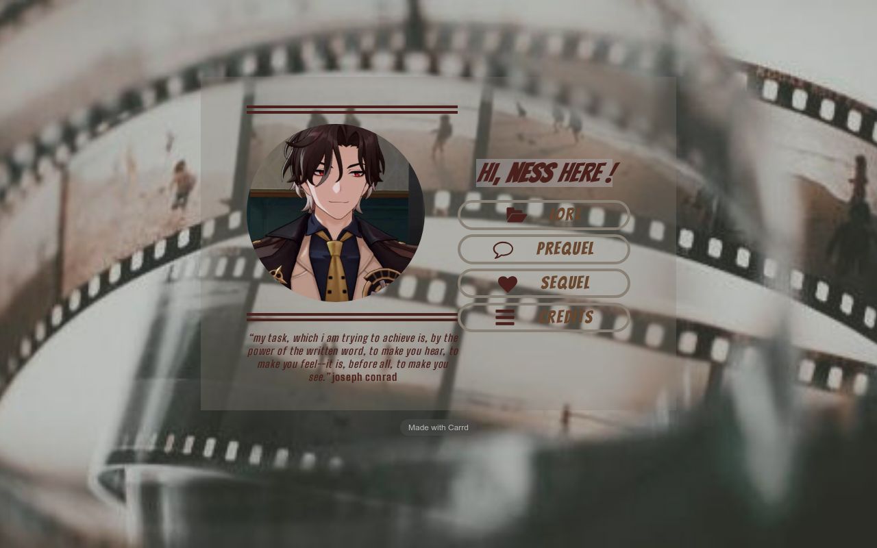 lights, camera, ness!